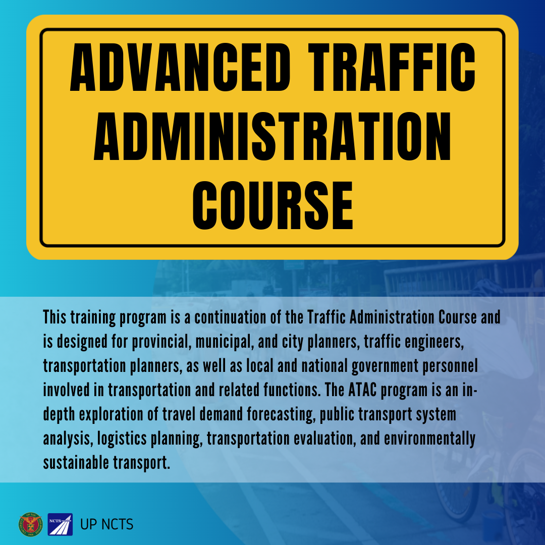 Training Programs – National Center for Transportation Studies
