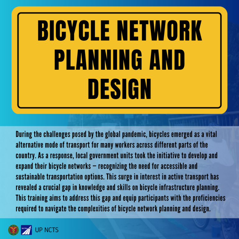 Training Programs – National Center for Transportation Studies