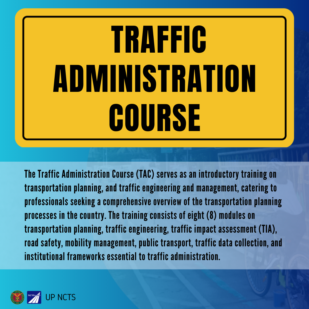 Training Programs – National Center for Transportation Studies
