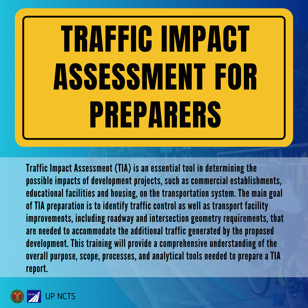 Traffic Impact Assessment for Preparers – National Center for ...