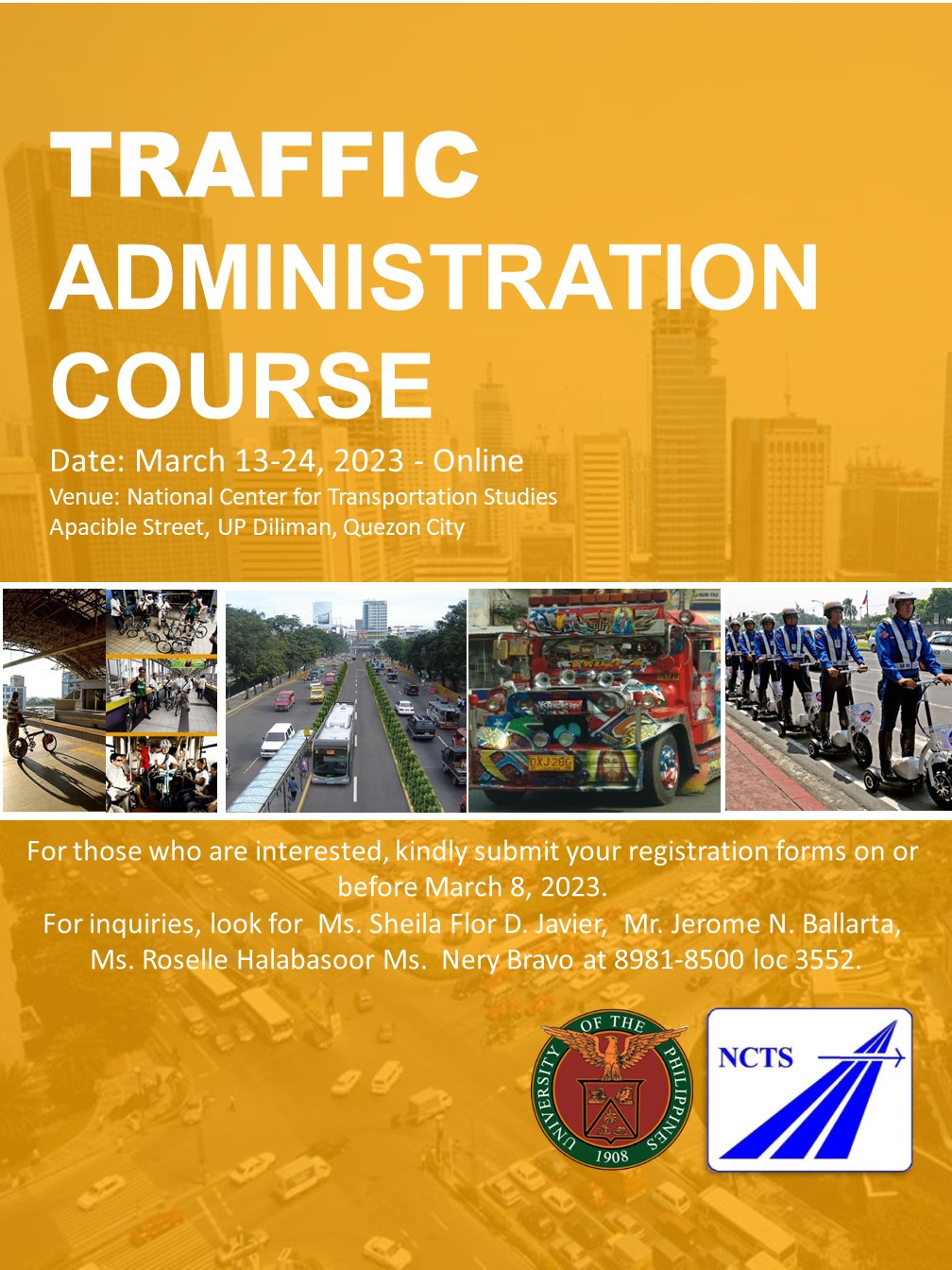 Training Programs – National Center for Transportation Studies