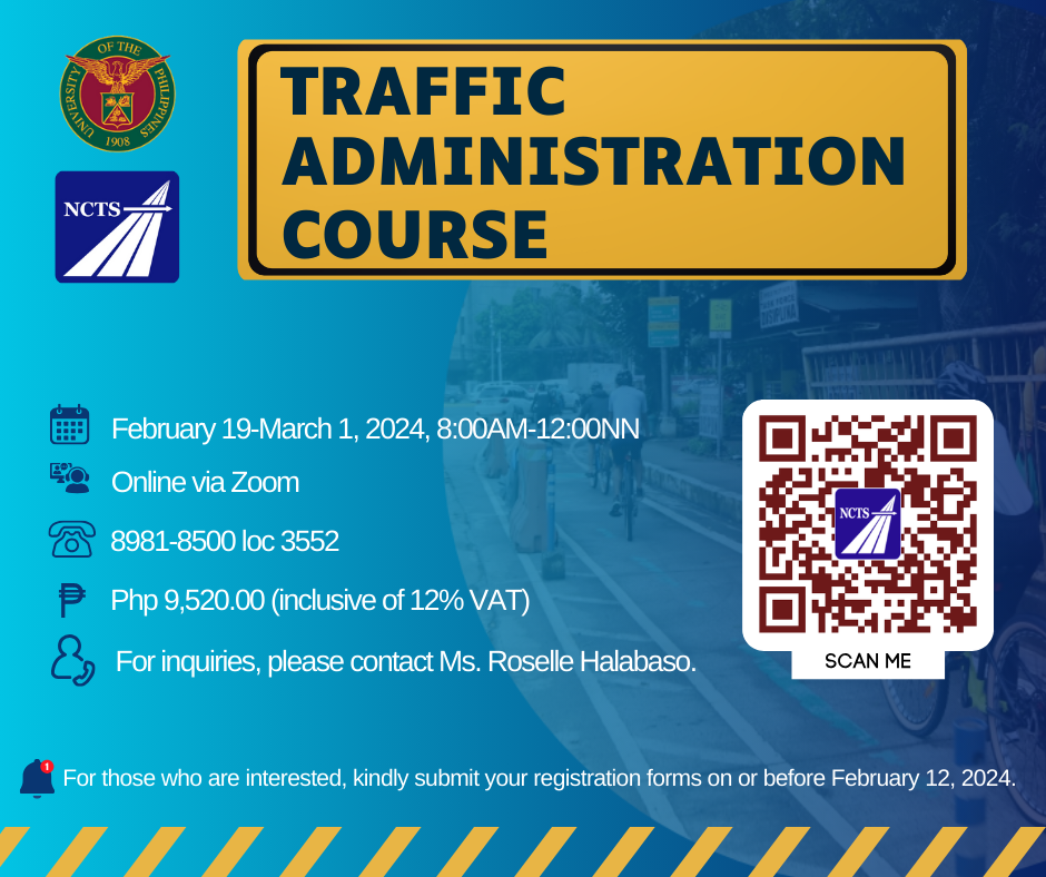 Training Programs – National Center for Transportation Studies